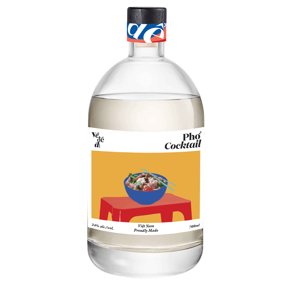 Về Để Đi Pha Sẵn Phở Cocktail - The Bottle Shop