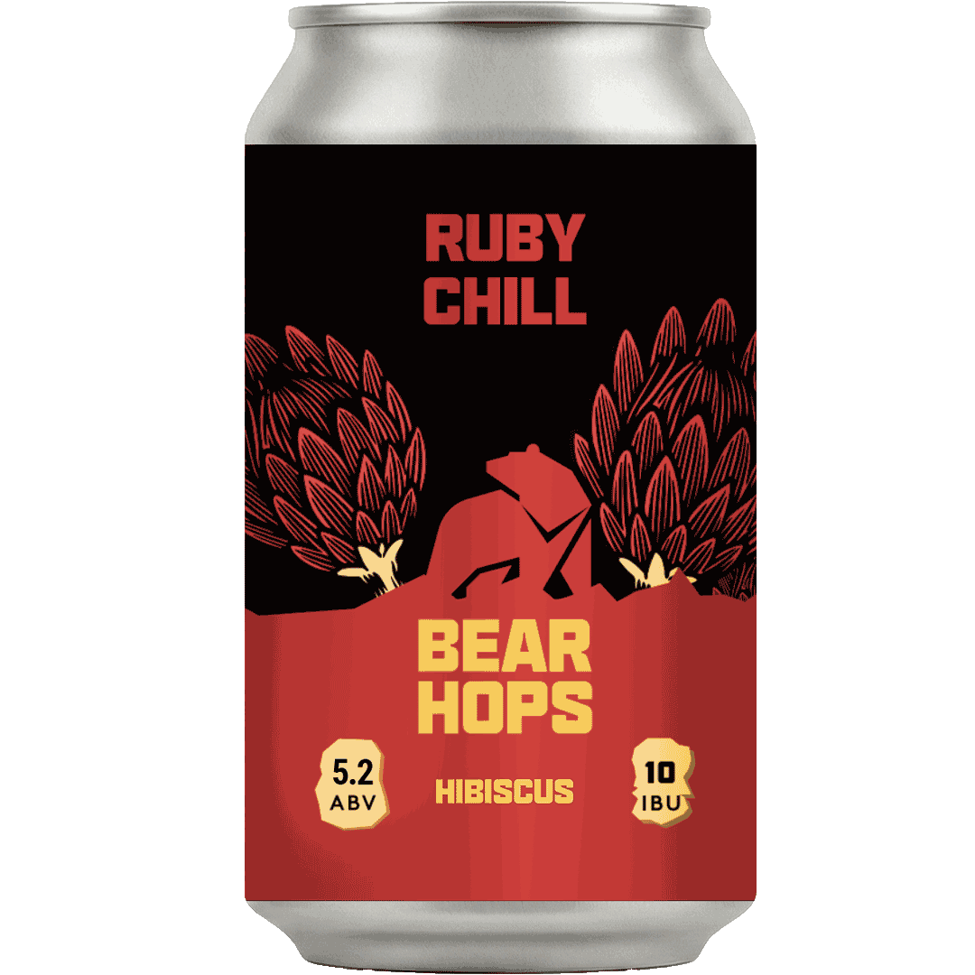 Bear Hops Ruby Chill Hibiscus Red Ale - The Bottle Shop